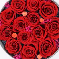 China Elegant Preserved Flowers In A Box Perfect Gift For Mothers Day V - Day for sale
