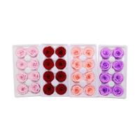 China Indoor Decoration Beautiful Preserved Rose Heads Customized Color for sale