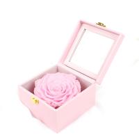 China Wedding Decorations Preserved Roses In A Box , Elegant Eternal Roses Box for sale