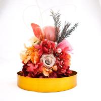 China Customized Everlasting Rose In Glass , Valentine'S Day Preserved Roses In Glass for sale
