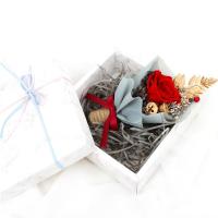 China Clear Durable Wishing Mini Rose Bottles Perfect Gift For Valentines Day for sale
