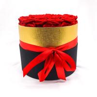 China Everlasting Luxury Roses In A Box For Wedding And Home Decoration for sale