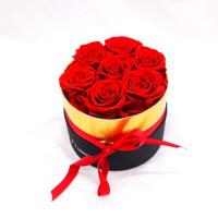 China Long Lasting Natural Touch Preserved Flowers In Box For Jewelry Gifts for sale