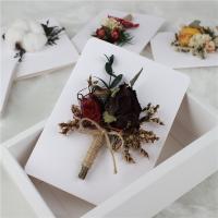 China Creative Diy Beautiful Dried Flowers Card For Christmas Gift Birthday Gift for sale