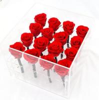 China Wedding Decoration Handmade Preserved Rose Flower For Valentines Day Gifts for sale