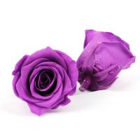 China Immortal Diameter 5-6cm Preserved Rose Flower For Mothers Day for sale
