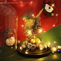 China Valentine Day Roses Preserved Real Fresh Long Stem Glass Dome Roses Flowers for sale