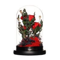 China Gifts For Lovers Hot Sell Eternal Roses Preserved Flowers On Valentine'S Day Gifts For Christmas And Mother'S Day for sale