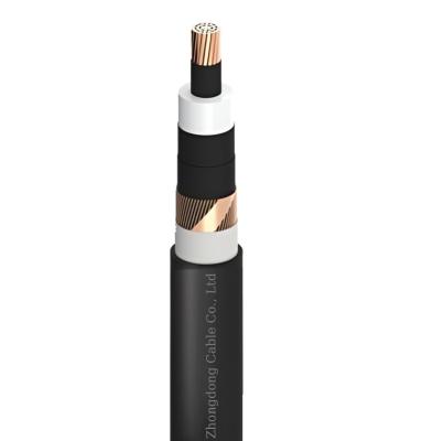 China 110kV High Voltage XLPE Insulation Power Cable with Copper Wire Screen Armouring - 64/110kV Rating, -30°C to +90°C Operating Temperature for sale