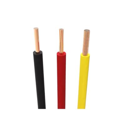 China BV BVR Electrical Wire 1.5mm 2.5mm 4mm 6mm 10mm Copper Conductor 450/750V PVC Insulation for sale