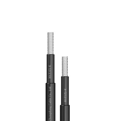 China 1.5kV H1Z2Z2-K Solar PV DC Cable with 25+ Year Lifespan and -40°C to +90°C Temperature Range for sale