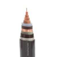 China 8.7-15KV Medium Voltage Power Cable XLPE Insulated 90°C Rating Copper Aluminum Conductor 25-630mm² for sale