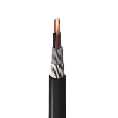 China Armored Copper Low Smoke Zero Halogen Power Cable SWA 0.6/1 KV 3x4mm - Fire Safety Rated -20°C to +90°C for sale
