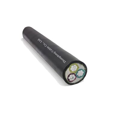 China 0.6/1kV Three Core PVC Insulated Power Cable - 90℃ Operating Temperature, Custom Lengths 1.5-300mm² for sale