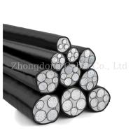China LV PVC Fire Proof Aerial Bundled Cable ABC Overhead Electrical Cable 600/1000V Power Transmission for sale