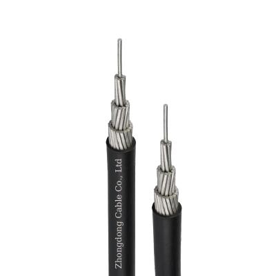 China Weather Resistant Aerial Bundled Cable ABC Aluminum Conductor 600/1000V Power Cable 16-150mm² for sale