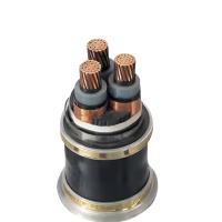 China Medium Voltage Power Cable 35kV XLPE Insulation PVC Sheath Copper Conductor 25-800mm² Cross-section for sale
