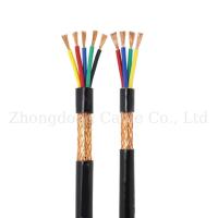 China Copper Shield Control Cable Multi Core 1.5mm² Unarmored Wire with 450/750V Rating and 70°C Temperature Range for sale