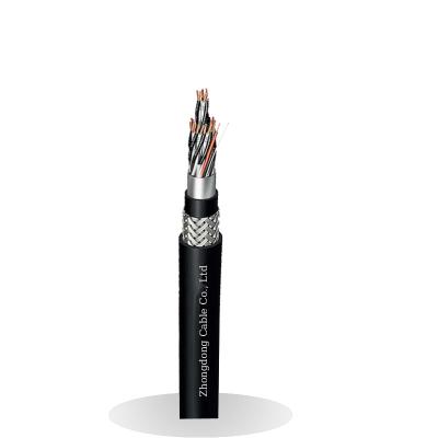 China Steel Wire Braided Shielded Instrument Cable 300V Armoured Cu XLPE Swb PVC - 0.5mm² to 0.75mm² Copper Conductor for sale