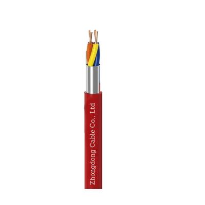 China XLPE Insulation 4-Core Fire Resistant Power Cable 0.6/1 kV with 1100°C Mica Protection for sale