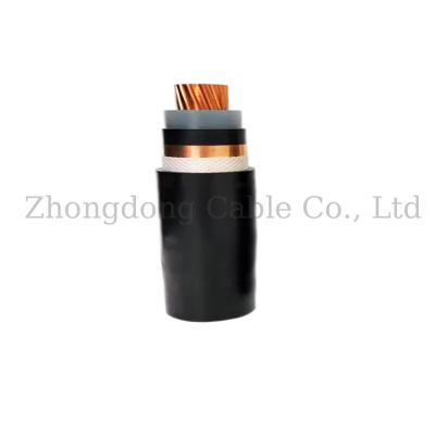 China 110kV Single Core High Voltage Cable 1000mm² 600mm² Underground Transmission Cable with XLPE Insulation for sale