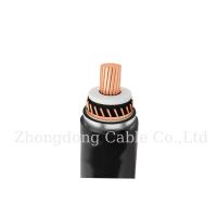 China 69kV Copper Wire Screen HV Power Cable with 16.5mm XLPE Insulation and 40kA Short Circuit Capacity - IEC 60840 Compliant for sale