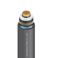 China Copper Wire Screen 110kV High Voltage Transmission Cable with XLPE Insulation and LSHF Jacket - 64/110kV Rating for sale