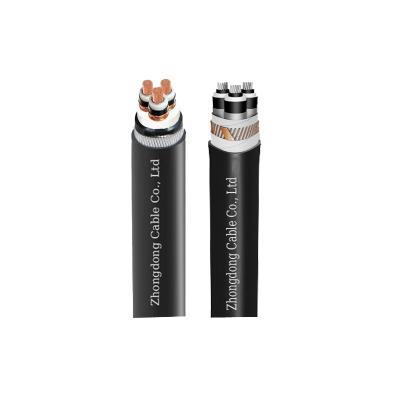 China 12/20kV Medium Voltage MV Cable 3 Core Cu XLPE LSZH SWA Armour Cable for sale