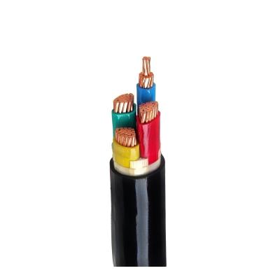 China NYY-J 4 Core Low Voltage Power Cable with PVC Insulation and Sheath - 1.5mm² to 240mm² Conductor Sizes for sale