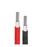 China PV1-F Solar Power Cable 0.6/1.0KV with XLPO Sheath - Temperature Range -40°C to +90°C for Photovoltaic Systems for sale
