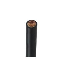 China 10mm Copper Welding Rubber Cable 100A-600A Capacity Black Red Sheath Options for Industrial Applications for sale