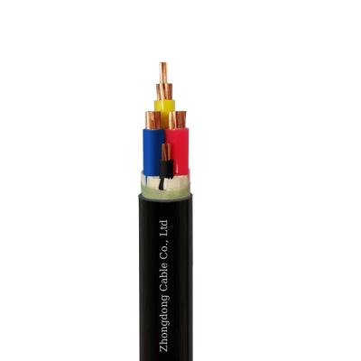 China Fire Proof XLPE Insulated Power Cable 3+1 Core with Earth 4mm² to 300mm² Current Rating 37A to 599A for sale