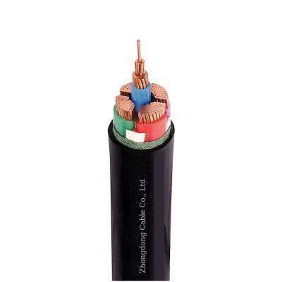 China Multi Core 4+1 XLPE Insulated Power Cable 0.6/1kV with Armored or Unarmored Options - 600V/1000V Rating for sale