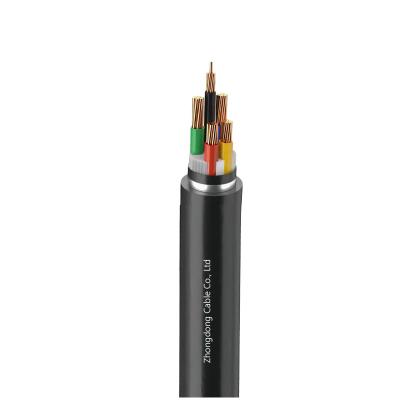 China Flame Retardant PVC Sheathed Steel Tape Armoured Control Cable 450/750V with 70°C Operating Temperature for sale