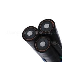 China Medium Voltage Aerial Bundled Cable ABC MV 6.35/11kV 19/33kV IEC 60502 with 90°C Operating Temperature and 15× Diameter Bending Radius for sale