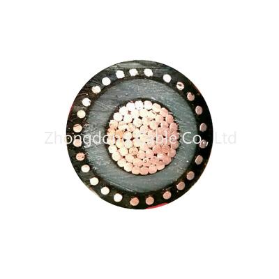 China Single Copper Core Medium Voltage Cable SWA Armored 21KV 35kV XLPE PVC MV Cable for sale