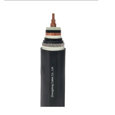 China OEM Single & Three Core XLPE Power Cable 6/10kV Medium Voltage with Copper Conductor 25-800mm² for sale
