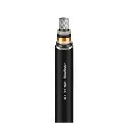 China 400sqmm Single Core Aluminium Power Cable Armoured STA 35kV with 22.0mm Conductor Diameter and 56.8mm Outer Diameter for sale