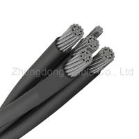 China NFC 33-209 Stranded Aerial Bundled Cable 10-95mm² XLPE Insulated ABC Cable 90°C Rating for sale