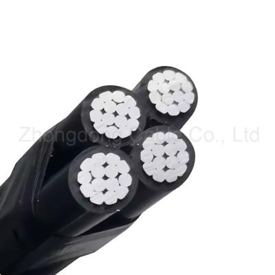 China Medium Voltage 11kV Aerial Bundled Cable ABC Overhead Transmission 3x35-185mm² with LSHF Sheath for sale