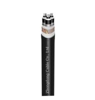China Copper Wire Screen MV Power Cable XLPE Insulated Three Core 21/35kV with PVC/PE Sheath Options for sale