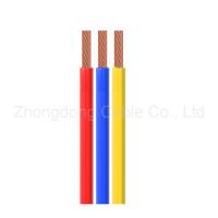 China BV BVV Copper Conductor Electrical Wire 1.5-120mm² with PVC Insulation for 450/750V Building Wiring for sale