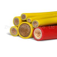 China YC YCW 450V 750V Rubber Insulated Copper Cable 6 AWG to 4/0 Low Voltage Welding Wire for sale