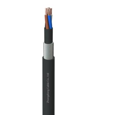 China PVC Insulated Low Voltage Control Cable 450/750V Copper Conductor with Steel Tape Armor and 70°C Operating Temperature for sale