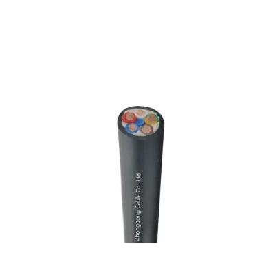 China Oil Resistant LSZH Shielded Power Cable 300V with Copper Conductor 0.5mm²-0.75mm² and XLPE Insulation for Industrial Applications for sale