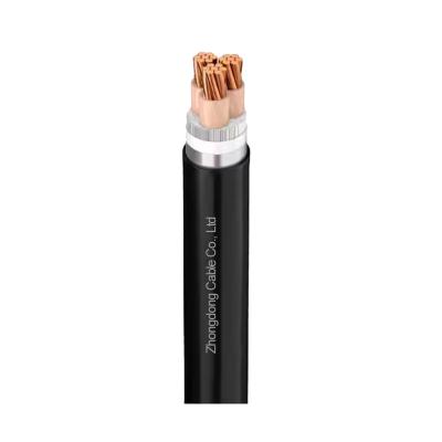China PVC Insulated 3-Core Power Cable 0.6/1kV NYBY NYRY VV22 VV32 with Steel Tape Armor 1.5-400mm² for sale