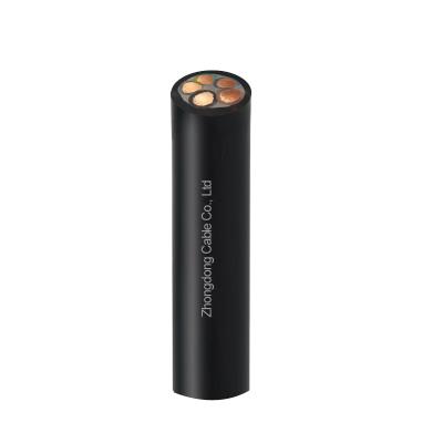 China H07RN-F Heavy Duty Rubber Cable 450/750V with 2-7 Cores and 1.5-400mm² Cross-Section for sale