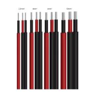 China H1Z2Z2-K Photovoltaic Solar DC Cable 1.5-240mm² 1500V with Tinned Copper Conductors for sale