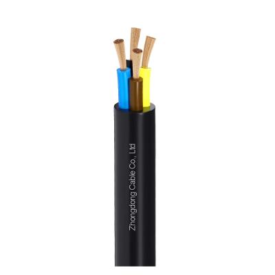 China Copper Conductor PVC Insulation Electrical Wire H05VV-F H05V2V2-F 300/500V with 1.10-2.00mm Conductor Diameter for sale