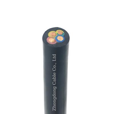 China Flexible Copper Conductor Rubber Insulated Cable 300/500V IEC 60245 Class 5 with 60°C Rating for sale